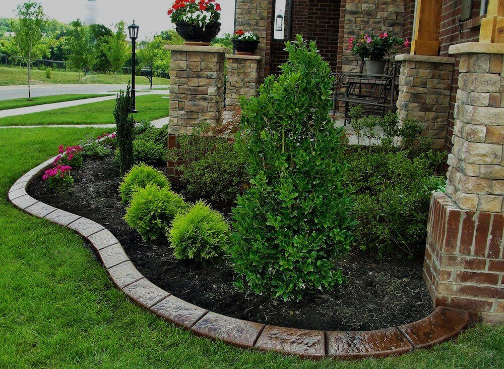 Concrete Landscape Edging - The Textured Edge PA & MD
